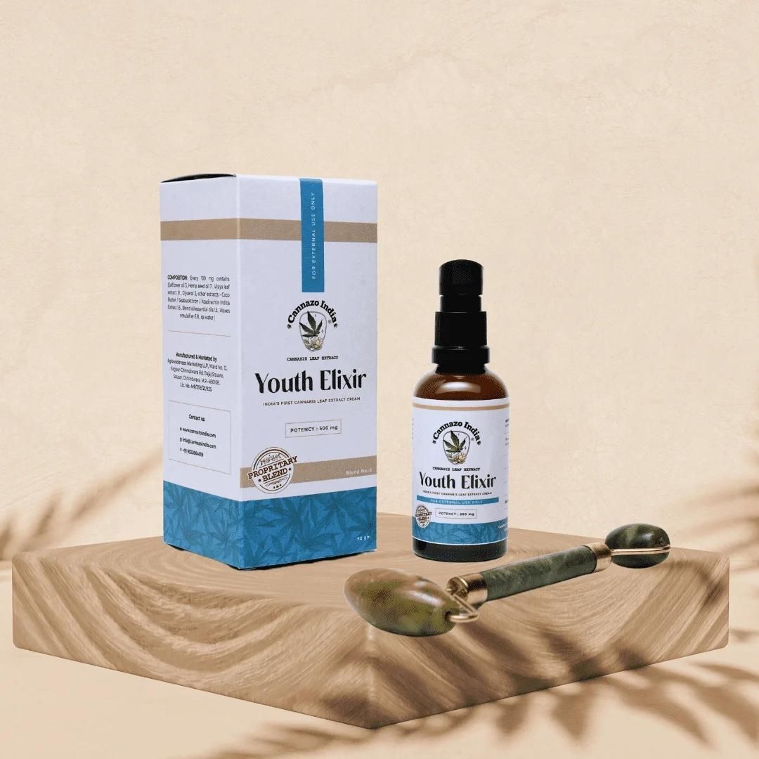 Cannazo - Youth Elixir (500mg/50g) | CannaMeds India