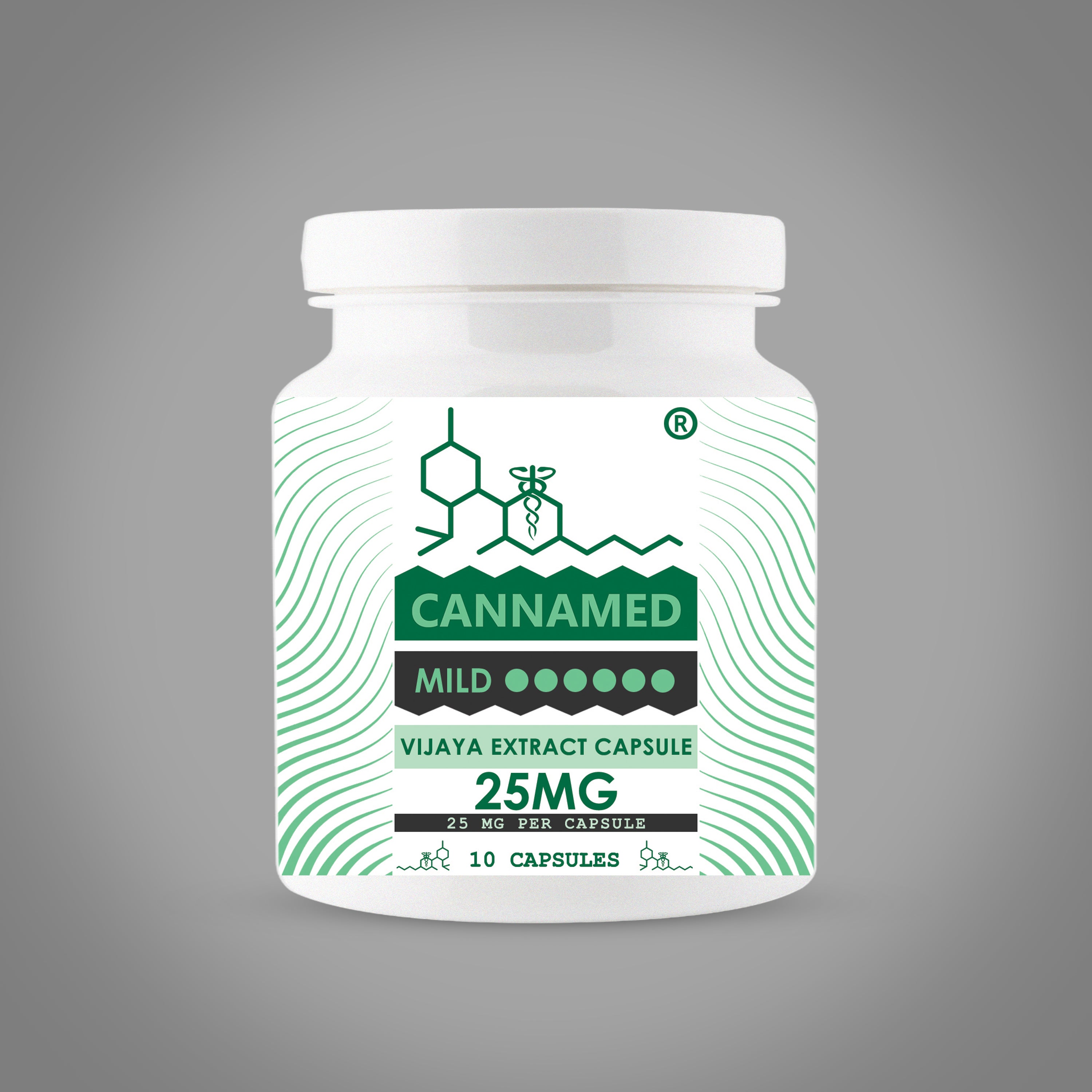 CannaMed Cannabis Capsules 25mg (90 Capsules) – CannaMeds India