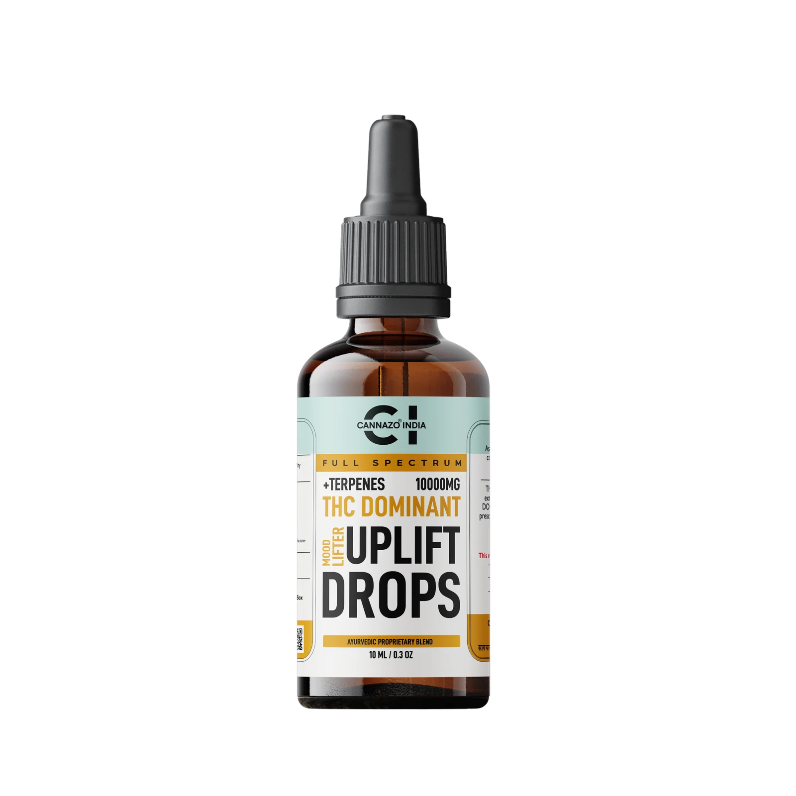 Uplift Drops – THC Dominant – Mood Lifters 10 ml – CannaMeds India